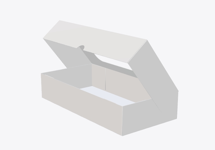 flip top boxes with window dieline 153181 - Magic Cat Sourcing